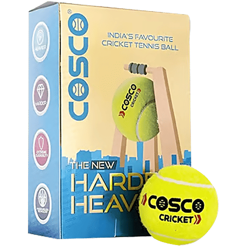 Buy Cosco Cricket Light Weight Tennis Ball Online at Best Price of Rs ...