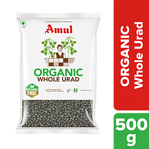 Buy Amul Organic Whole Urad Online at Best Price of Rs 100 - bigbasket