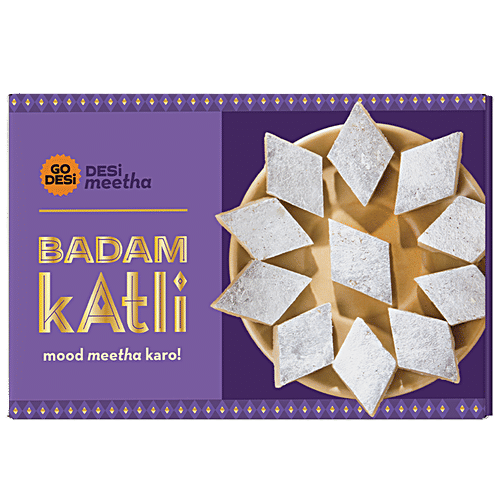 Buy GO DESi Badam Katli Online at Best Price of Rs 349 - bigbasket