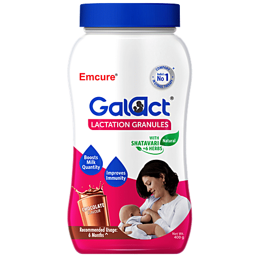 Buy Galact Lactation Granules - With Shatavari, Chocolate Flavour ...