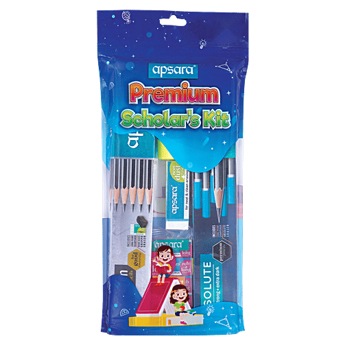 Buy Apsara Premium Scholar's Kit Online at Best Price of Rs 145 - bigbasket
