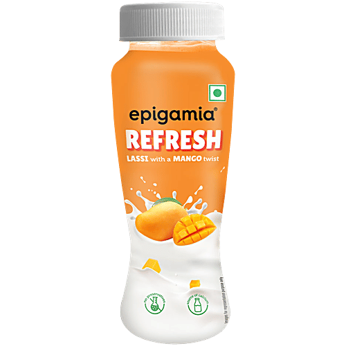 Buy Epigamia Refresh Mango Lassi Online at Best Price of Rs 30 - bigbasket