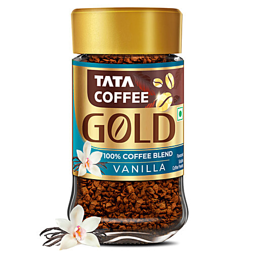 Buy Tata Coffee Gold Instant Coffee Powder - Vanilla Online at Best Price of Rs 375 - bigbasket