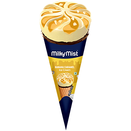 Buy Milky Mist Banana Caramel Ice Cream Capella Cone Online at Best ...