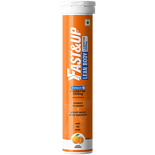 Buy Fast&Up Fat Burner Lean Body Tablets 2000 mg L-Carnitine - For Fat ...