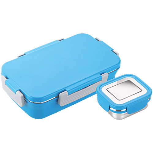 Buy Signoraware Nugget Stainless Steel Lunch Box - Airtight & Leakproof ...