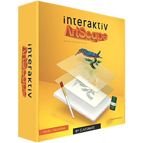 Buy Interaktiv Artscape Stencil Art Kit - 1 Master Illustration ...