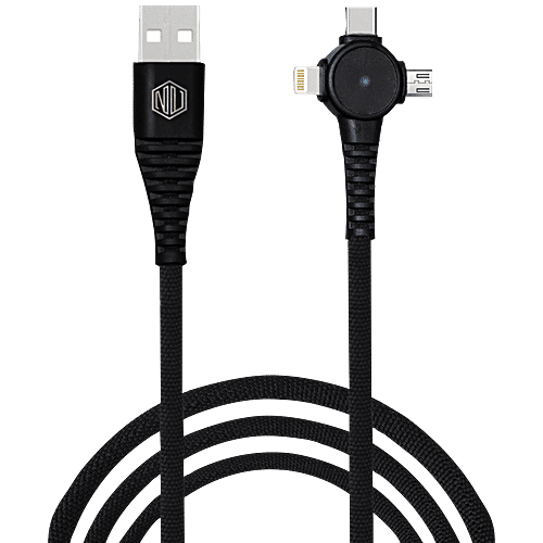 Buy Nu Republic Blaze Trinity 2.0 3 In One USB Type C Cable - 1M USB A ...