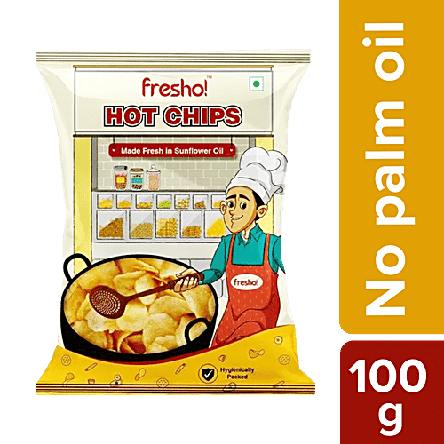 Buy fresho! Hot Chips - Spicy Potato Chips Online at Best Price of Rs ...