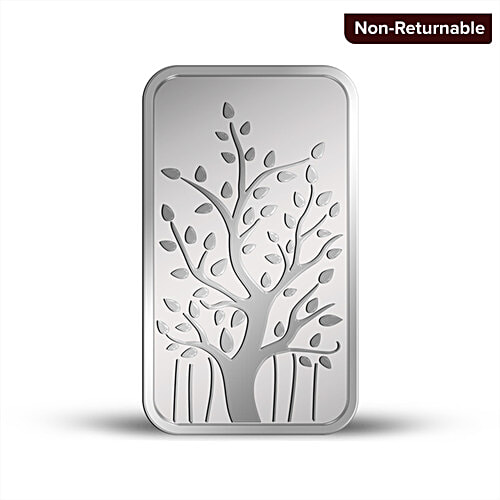 Buy Mmtc-Pamp Banyan Tree® (999.9 Purity) Silver Bar Online at Best ...