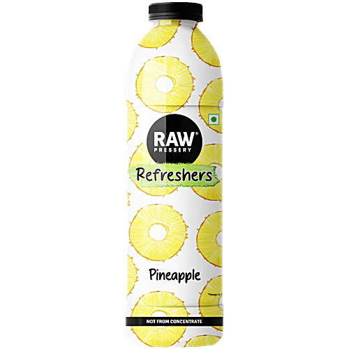 Buy Raw Pressery Pineapple Refreshers Fruit Beverage Online at Best ...