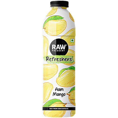 Buy Raw Pressery Aam Mango Refreshers Fruit Beverage Online at Best ...