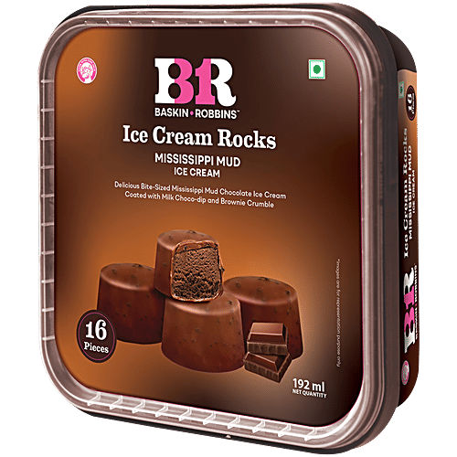 Buy Baskin Robbins Ice Cream Rocks Mississippi Mud Online at Best Price ...