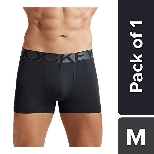 Buy Jockey IC28 Men's Tactel Microfibre Elastane Stretch Solid Trunk ...