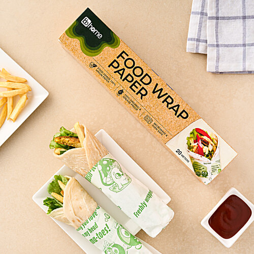 Buy bb home Food Wrap Paper - 100% Organic Online at Best Price of Rs ...