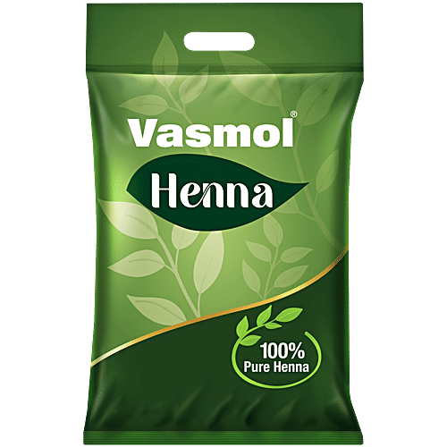 Buy Vasmol Henna/Mehendi Powder - For Hair Colour Online at Best Price ...
