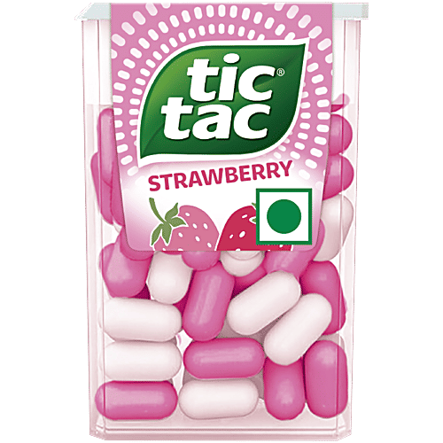 Buy Tic Tac Strawberry Hard Candy Online at Best Price of Rs 17.9 ...