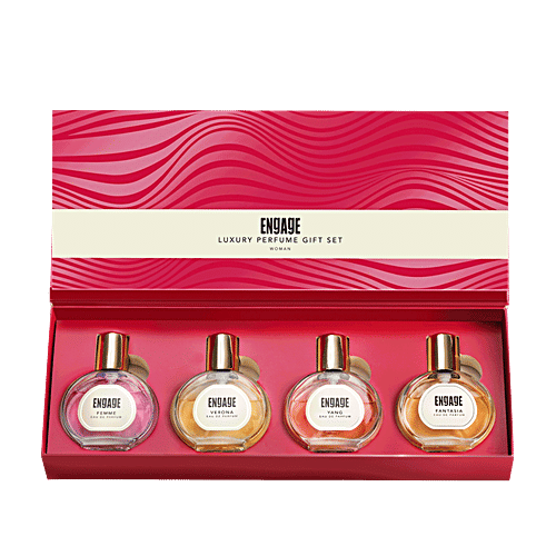 Buy Engage Luxury Perfume Gift Set - For Women, Assorted Fragrances Online at Best Price of Rs ...