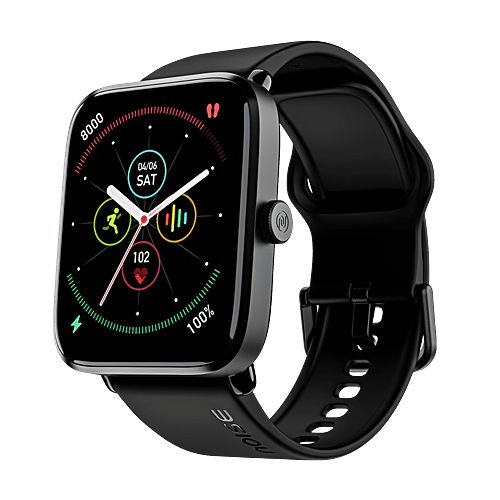 Buy Noise Pro 4 Alpha Smartwatch - 4.52 cm AMOLED Display, Jet Black ...