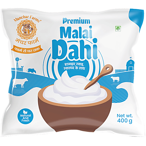 Buy Manchar Farms Premium Malai Dahi Online at Best Price of Rs 37 ...