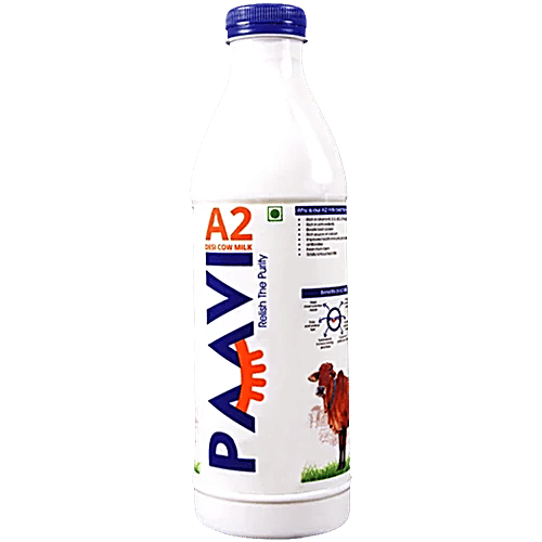 Buy Paavi A2 Desi Cow Milk Online at Best Price of Rs 99 - bigbasket