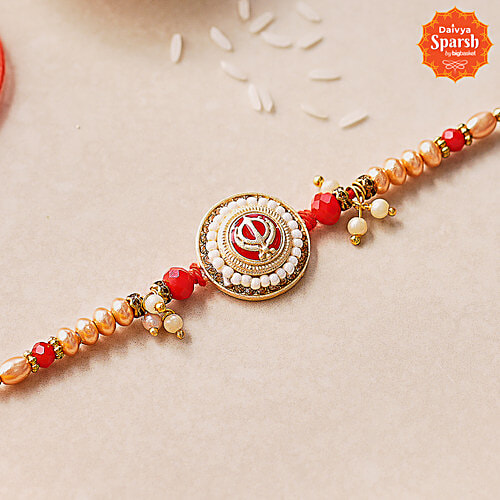 Buy Daivya Sparsh by bigbasket Divine Sikh Khanda Designer Rakhi - With ...