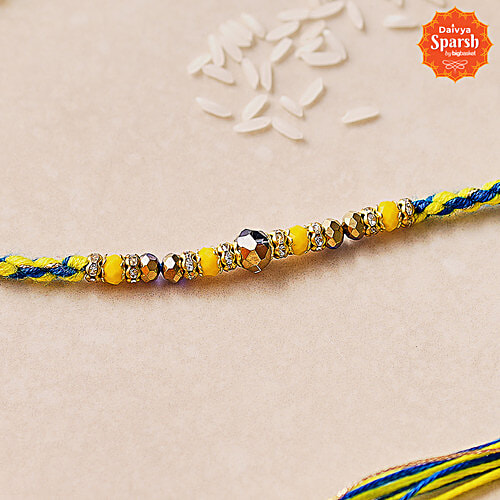 Buy Daivya Sparsh by bigbasket Modern Braided Designer Rakhi With ...