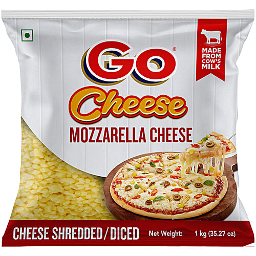 Buy Go Cheese Diced Mozzarella Cheese Online at Best Price of Rs 544 ...