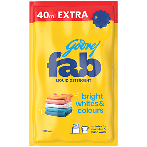 Buy Godrej Fab Liquid Detergent For Machine & Hand Wash Online at Best ...