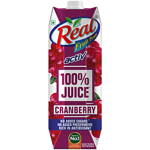 Buy Real Activ 100% Juice Cranberry Online at Best Price of Rs 180 ...