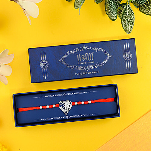 Buy Shree Rakhi Om Rakhi Made From 925 Silver Online at Best Price of ...