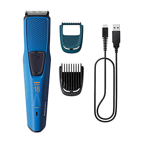 Buy Philips Beard Trimmer Co Designed By Virat Kohli - SkinProtect Comb ...