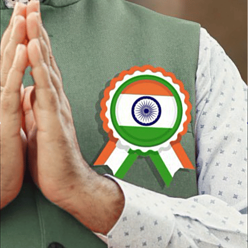 Buy House of Festivals Tri Colour Badge Online at Best Price of Rs 29 ...