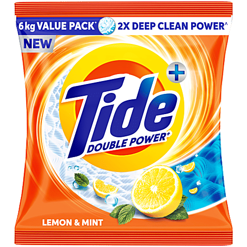 Buy Tide Plus Lemon & Mint Detergent Washing Powder Online at Best ...