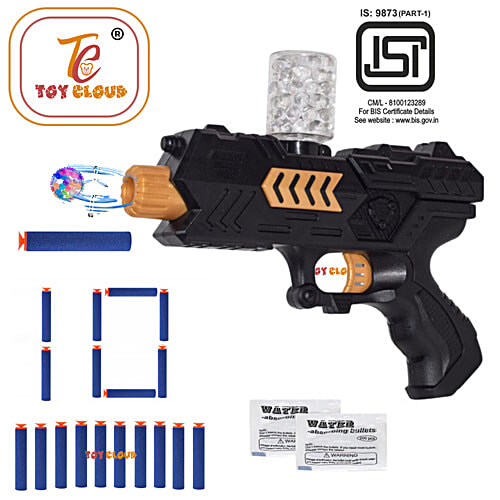 Buy Toy Cloud 2 In 1 Force Blaster Toy Gun With Jelly Shots & 10 Soft ...
