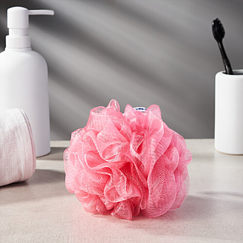 Buy bb home Rose Pink Luxe Bathing Loofah Online at Best Price of Rs 49 ...