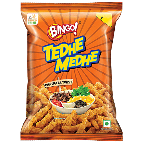 Buy Bingo! Tedhe Medhe Chatpata Twist Online at Best Price of Rs null ...