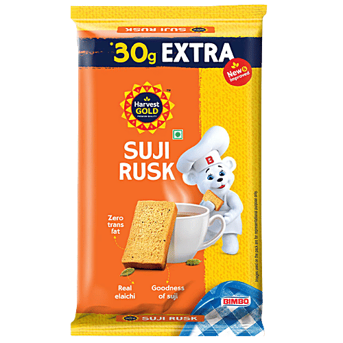 Buy Harvest Gold Suji Rusk Online at Best Price of Rs 45 - bigbasket