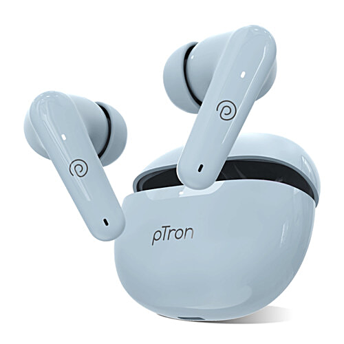 Buy pTron Basspods Mojo TWS Earbuds - 34hrs Playtime, Clear Calls, Immersive Sound & Voice ...