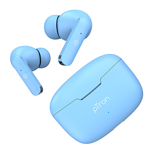 Buy pTron Bassbuds Duo TWS Earbuds - With Stereo Calls, 32H Playtime ...