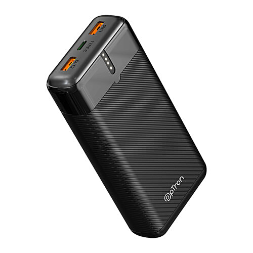 Buy pTron Dynamo Surge Power Bank - 20000mAh, 22.5W, Supports VOOC/Wrap ...