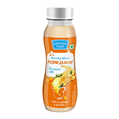 Buy Mother Dairy Kesar Elaichi Flavoured Milk Online at Best Price of ...