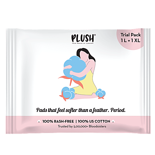 Buy Plush Sanitary Pad - L+ XL Online at Best Price of Rs 0.01 - bigbasket