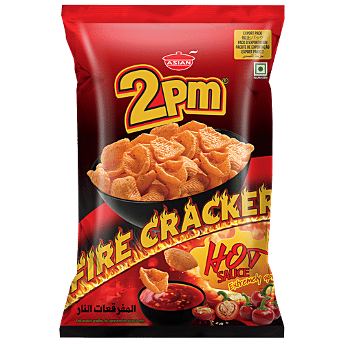 Buy 2PM Snacks Fire Cracker - Extremely Spicy, Hot Sauce Online at Best Price of Rs 56.43 ...