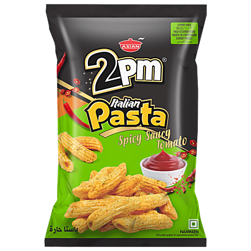 Buy 2PM Snacks Italian Pasta Namkeen - Spicy Saucy Tomato Online at Best Price of Rs 54 - bigbasket