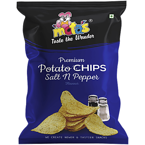 Buy mota's Premium Potato Chips - Salt N Pepper Online at Best Price of ...