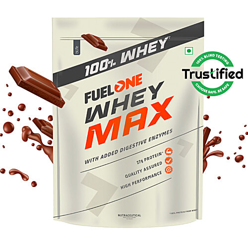 Buy Fuel One Whey Protein Max Powder - Chocolate Flavour Online at Best ...