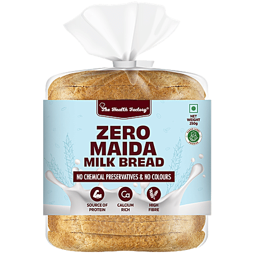 Buy The Health Factory Zero Maida Milk Bread Online at Best Price of Rs ...