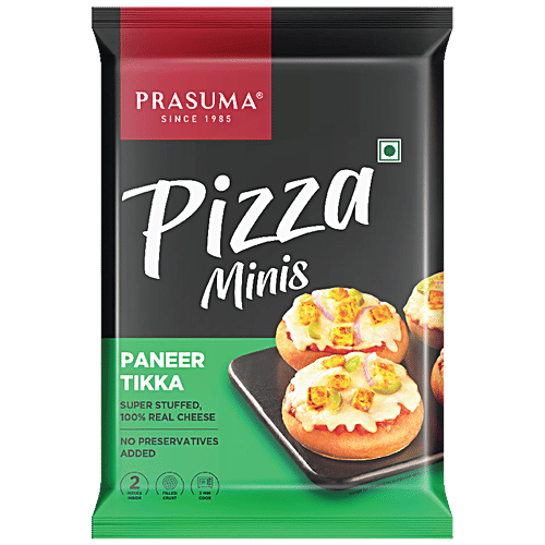 Buy Prasuma Paneer Tikka Pizza Minis Online at Best Price of Rs 140.25 ...