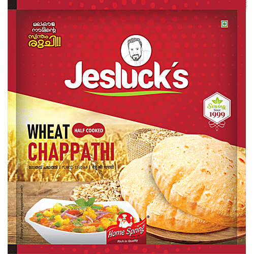 Buy Home Spring Wheat Half Cooked Chappathi Online at Best Price of Rs ...